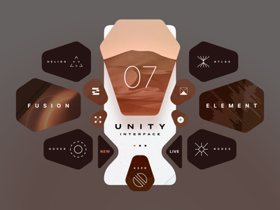 Futuristic Menu Study by Vinicius Quesada on Dribbble