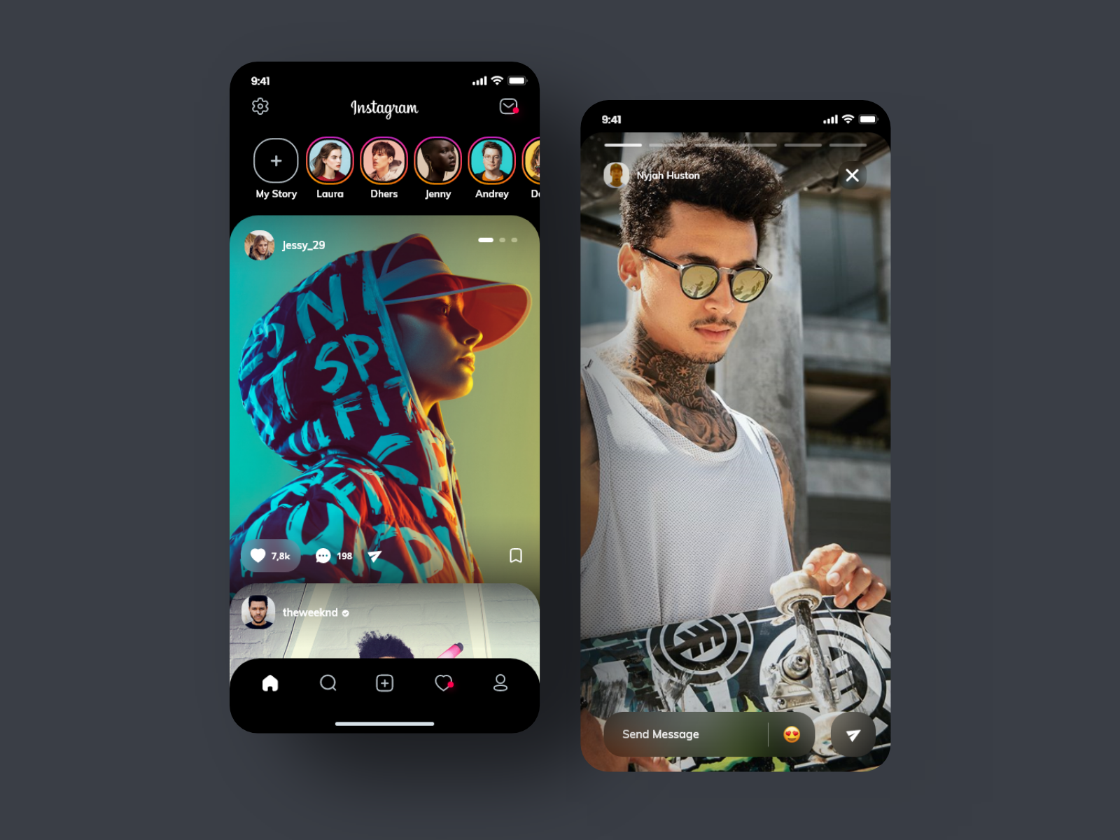 Instagram Redesign 2020 by Manuel Rovira 😺🤘 on Dribbble