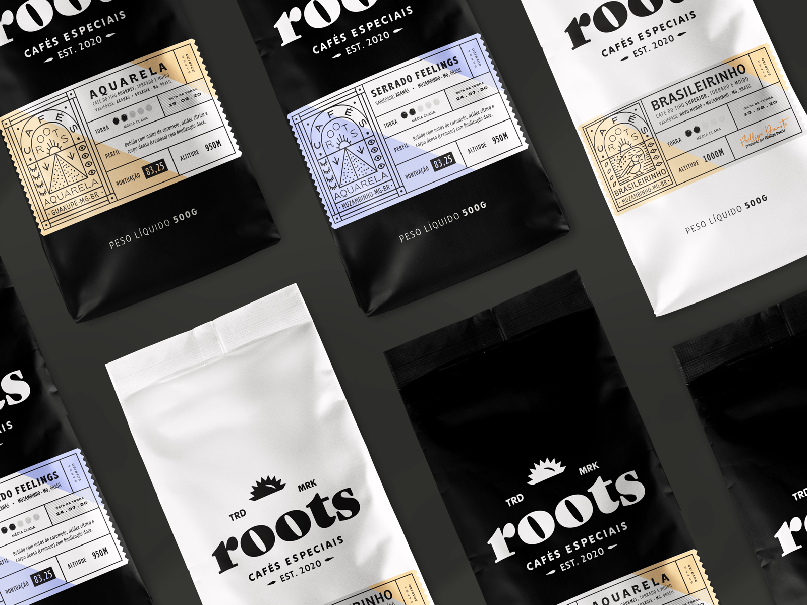 Roots Packaging by Otávio Paccola on Dribbble