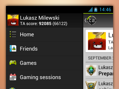 Unofficial Mobile Application by Łukasz Milewski on Dribbble