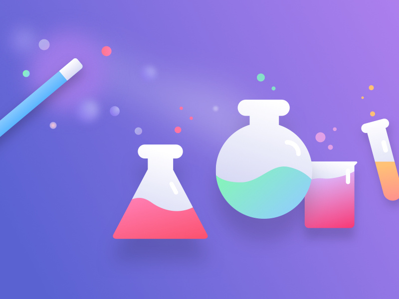 Magic & science at work! by Jello for Glow on Dribbble