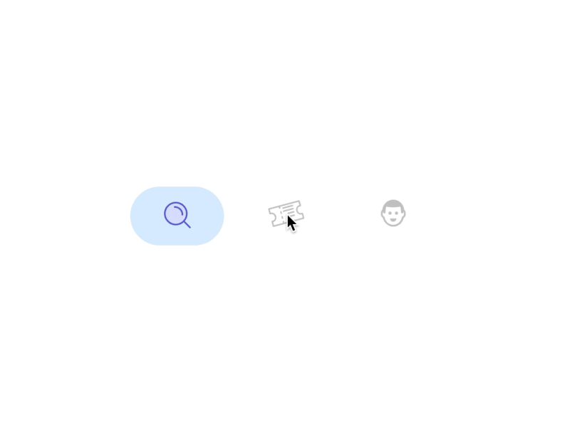 Simple Tab Animation by Crystal on Dribbble