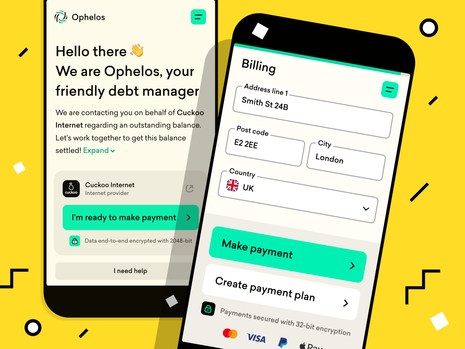 Ophelos web app mobile UI by Victor Vorontsov on Dribbble