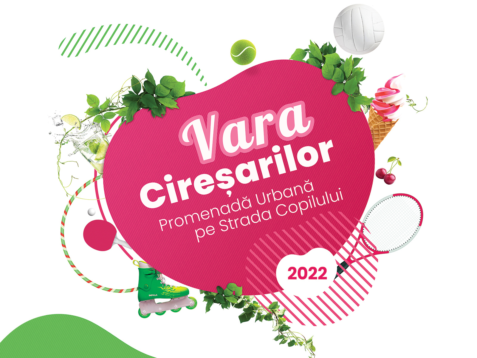 Vara Ciresarilor - Poster by Andreea Matei on Dribbble