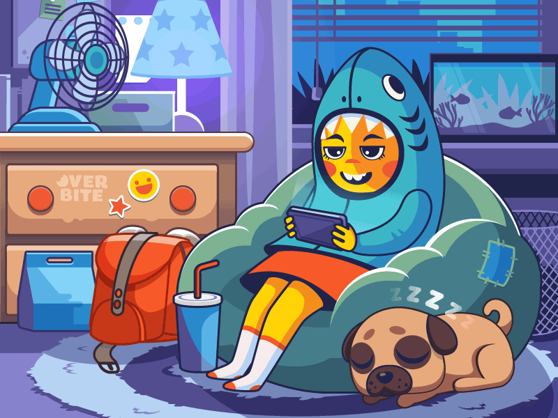Downtime by Karyl Gil on Dribbble
