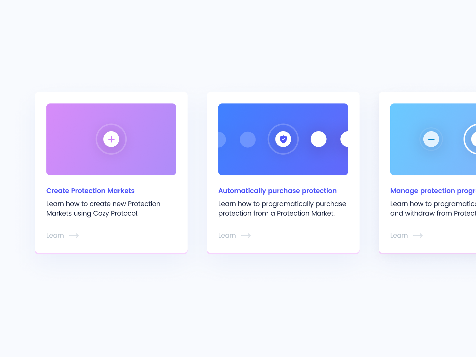 Developer Guides by Zach Krasner for Cozy Finance on Dribbble