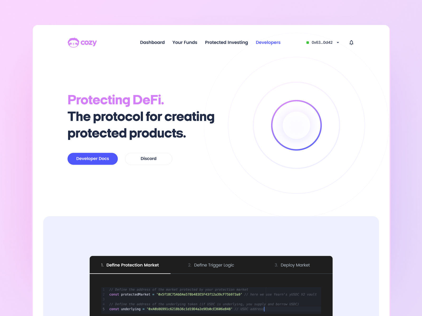 Developing with Cozy by Zach Krasner for Cozy Finance on Dribbble