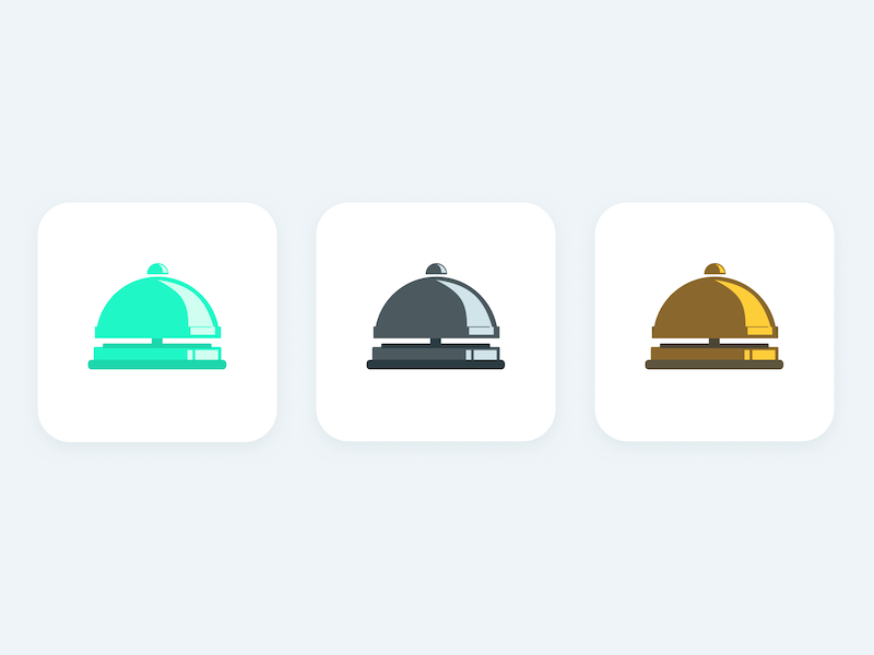 Doorman.co | Bellhop App Icons by Zach Krasner on Dribbble