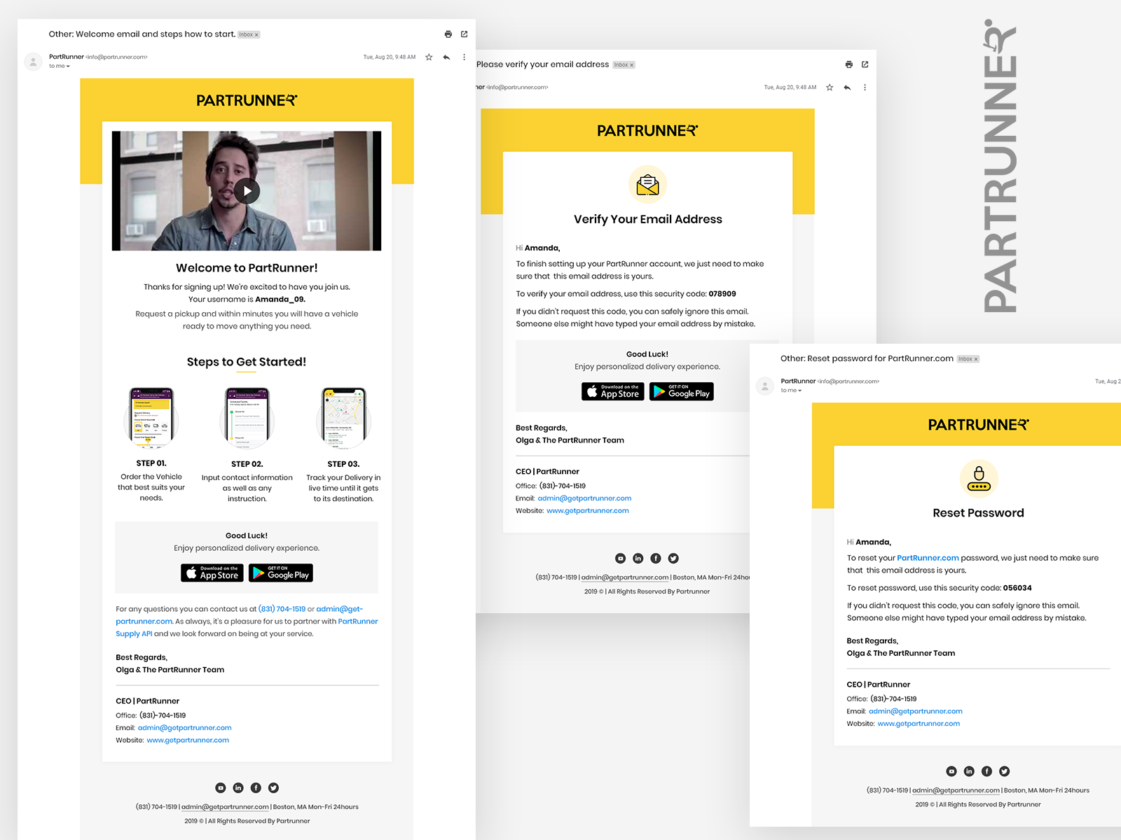 On-Demand Delivery Service Emailer by Rinki Yadav on Dribbble