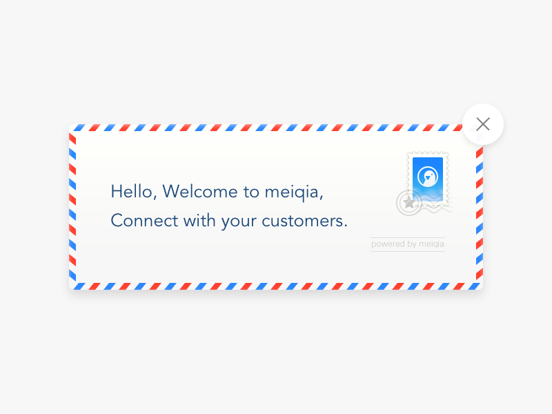 Meiqia Envelope by BEKII on Dribbble
