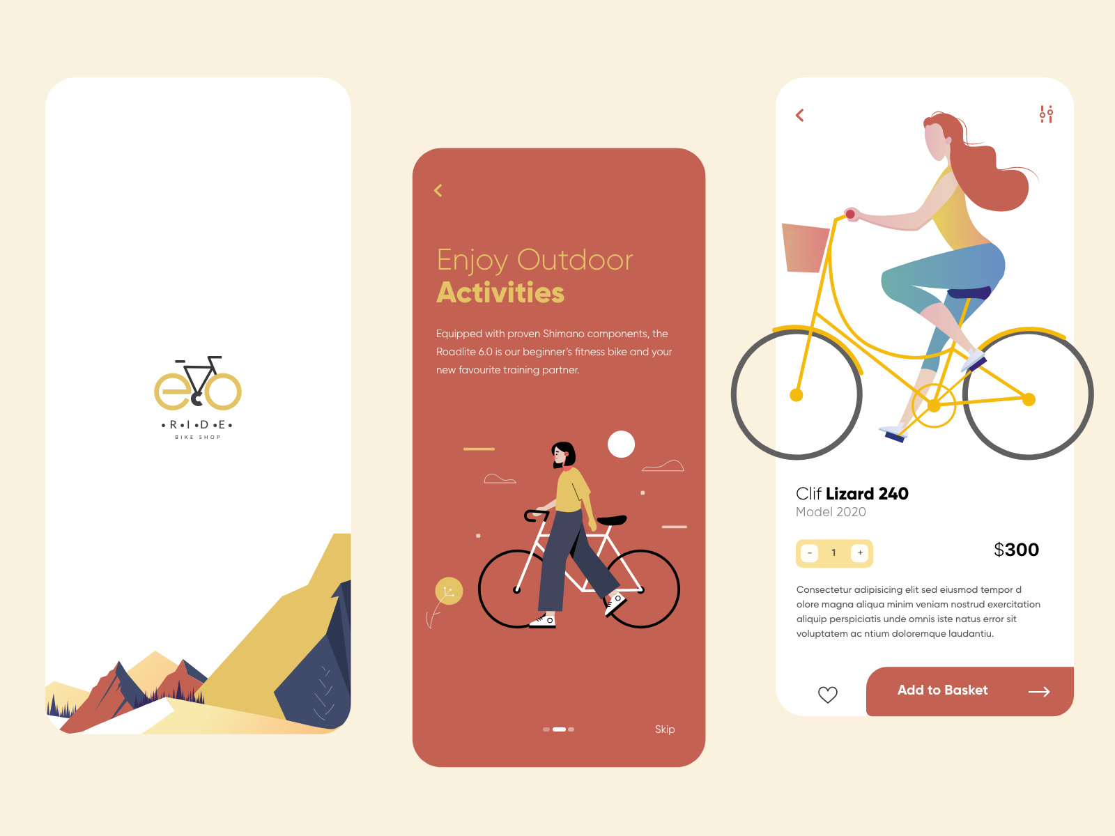 Cycling Mobile App Ui Design By Ghulam Rasool 🚀 For Cuberto On Dribbble