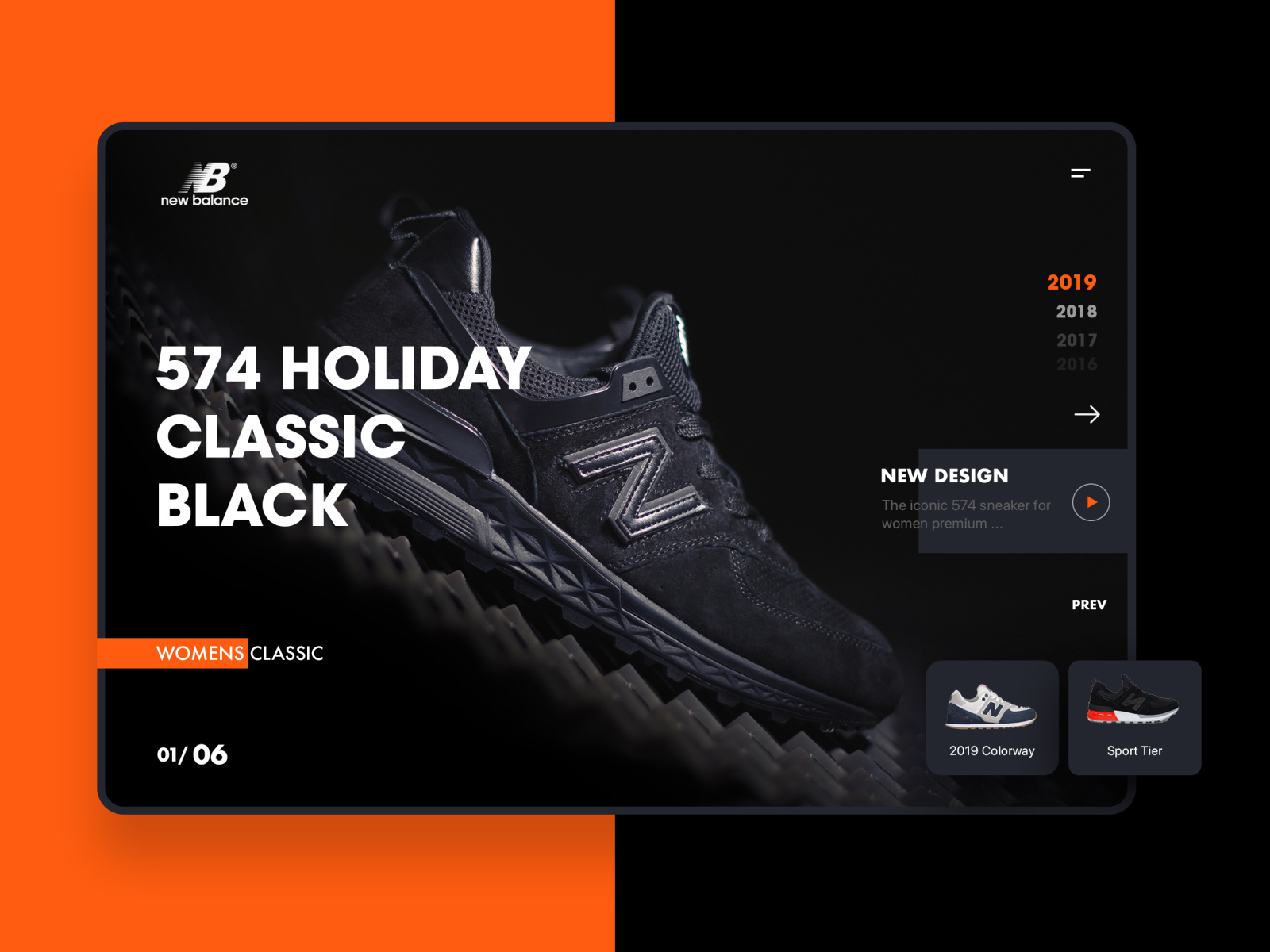 New Balance Shoes UI Design by Ghulam Rasool 🚀 on Dribbble