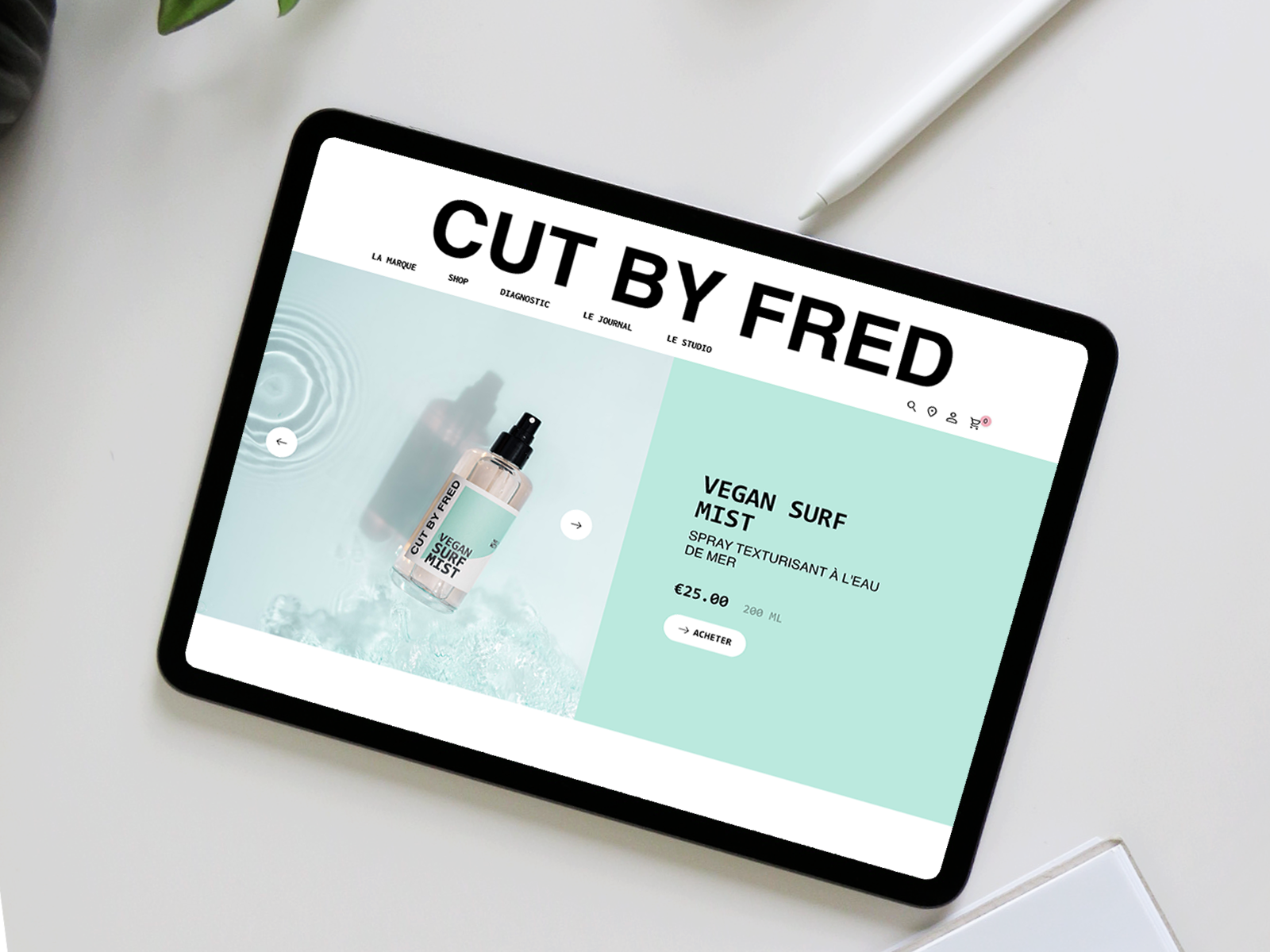 Cut By Fred — Brand identity ️ by olivier zelen on Dribbble