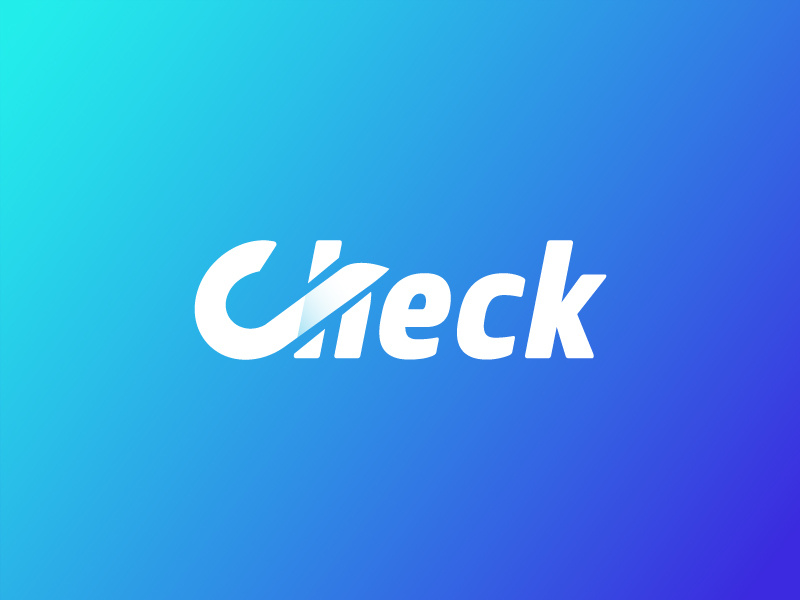 Check Logo by Karan on Dribbble