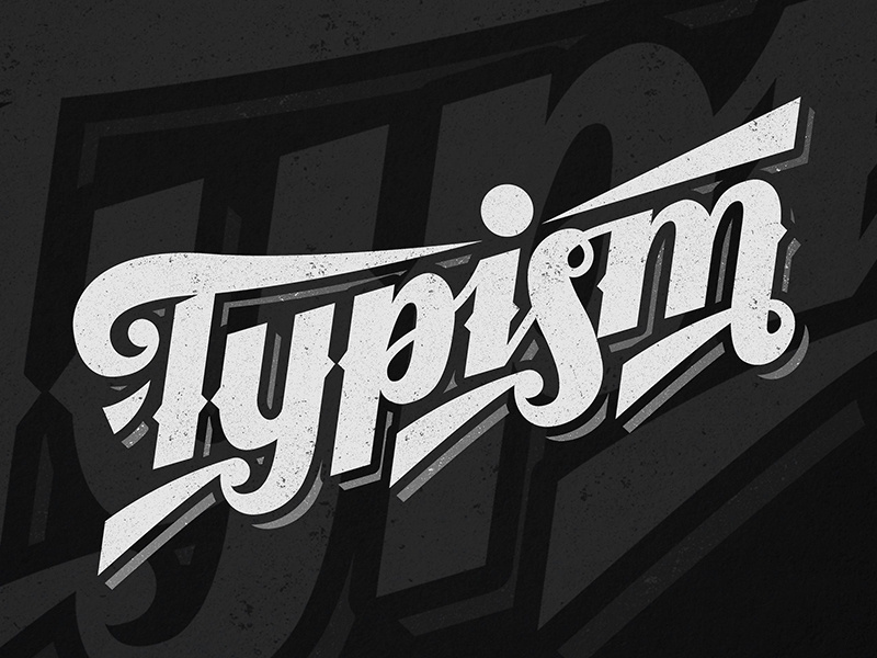 Typism by Matthieu Verlaine on Dribbble
