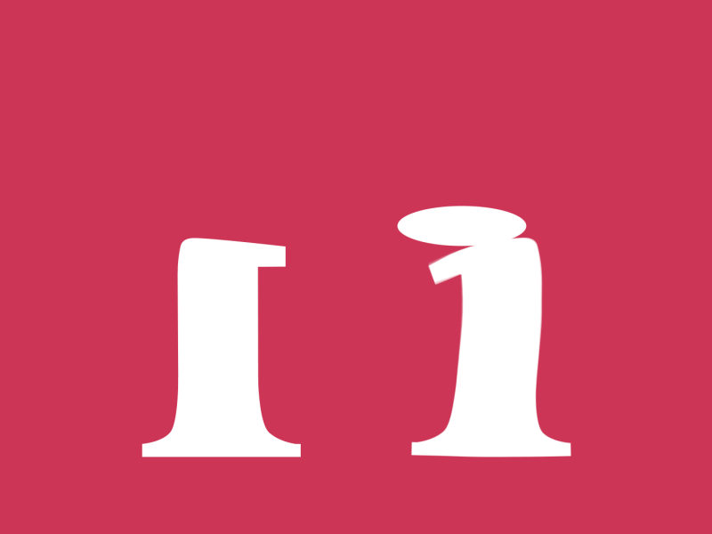 36 Days of Type - The Letter I by Jared Zajac on Dribbble