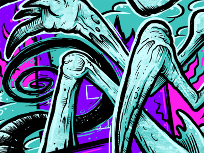 Monster Attack by Nils Vögeding on Dribbble