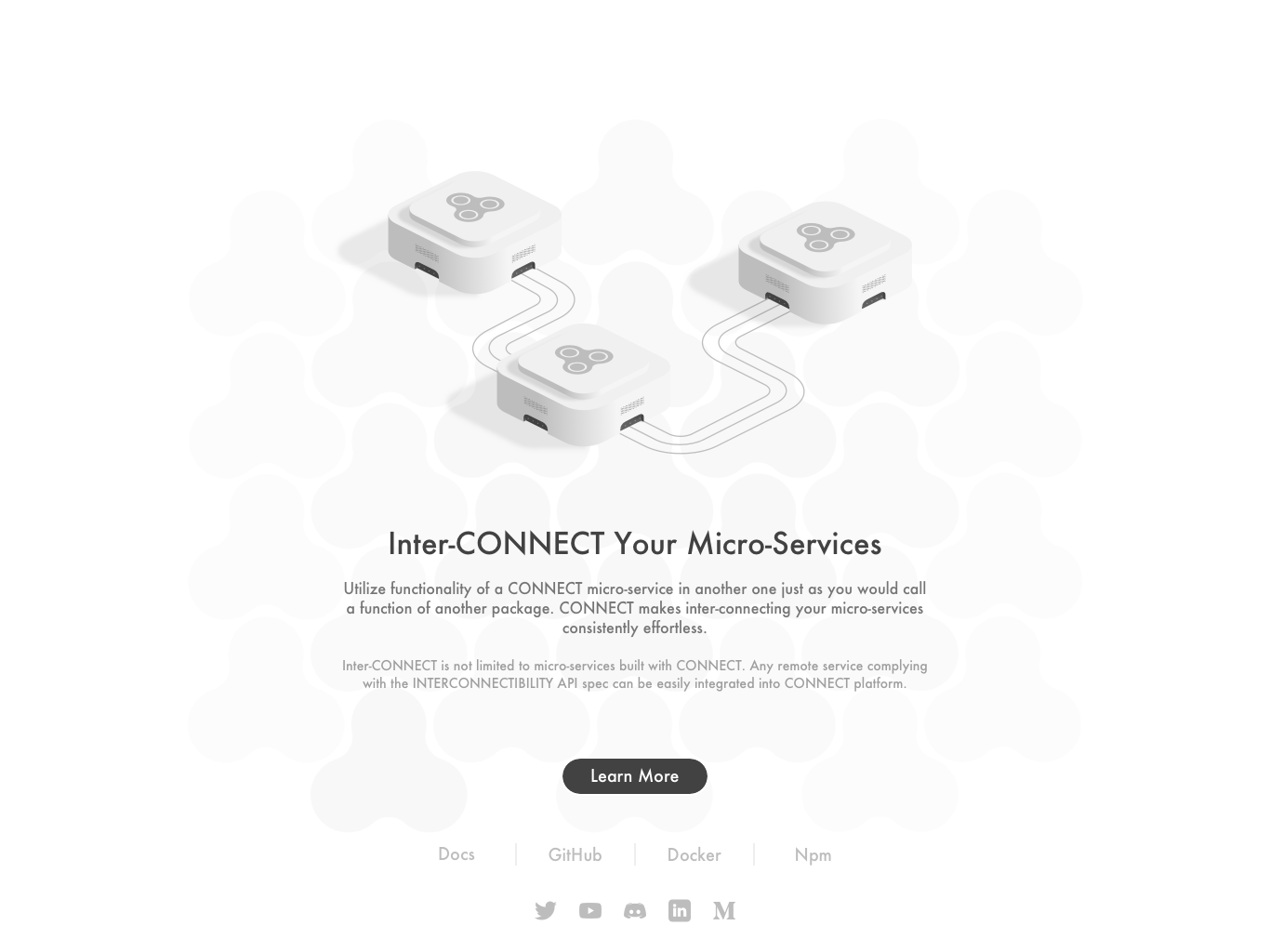 another part of the new CONNECT website by Eugene Ghanizadeh on Dribbble