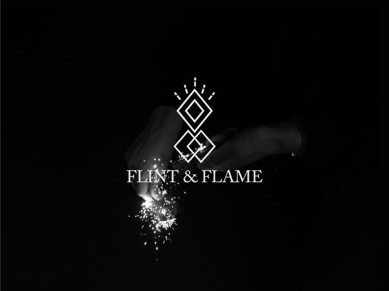 Flint & Flame Logo by Amel Ouferhat on Dribbble