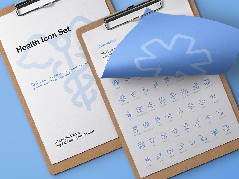 Health Icons by Scott Dunlap on Dribbble