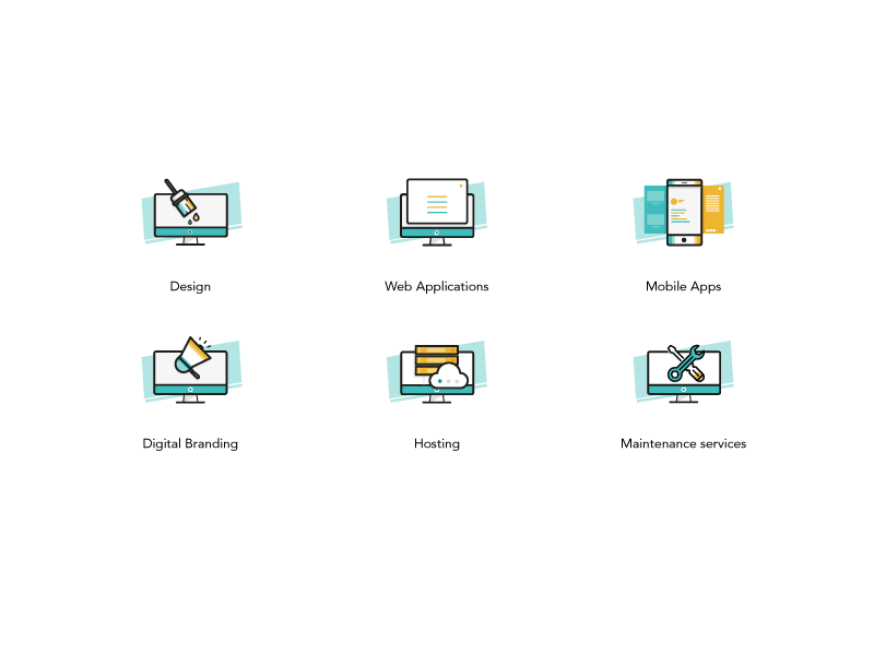 Dribbble - custom_icons_shot.png by Sunil Kumar