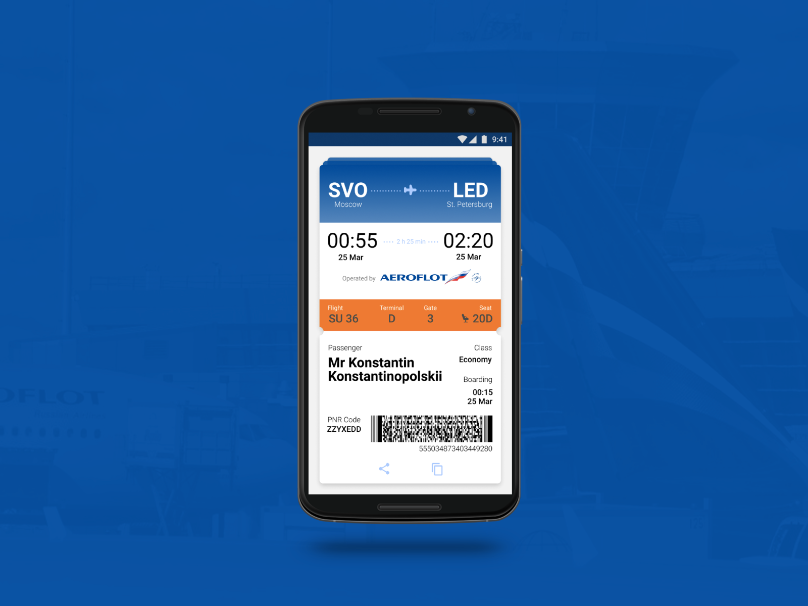 024 Boarding Pass by Anna Strouk on Dribbble