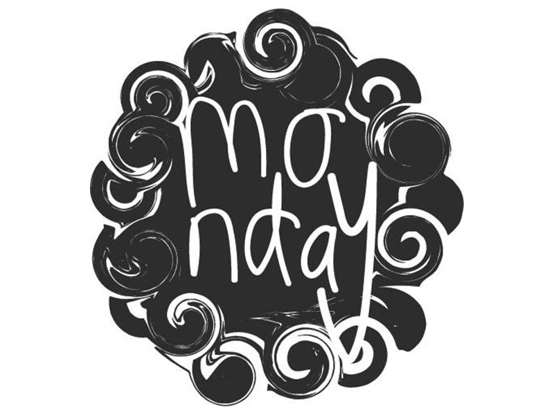 Monday Illustration by Pamela on Dribbble