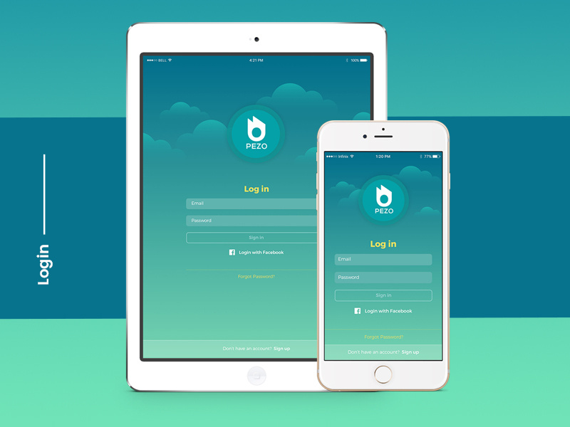 Login by Julieta Navazo on Dribbble
