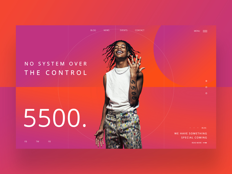 5500 Website Ui Design Concept by Duane Levi Smith on Dribbble
