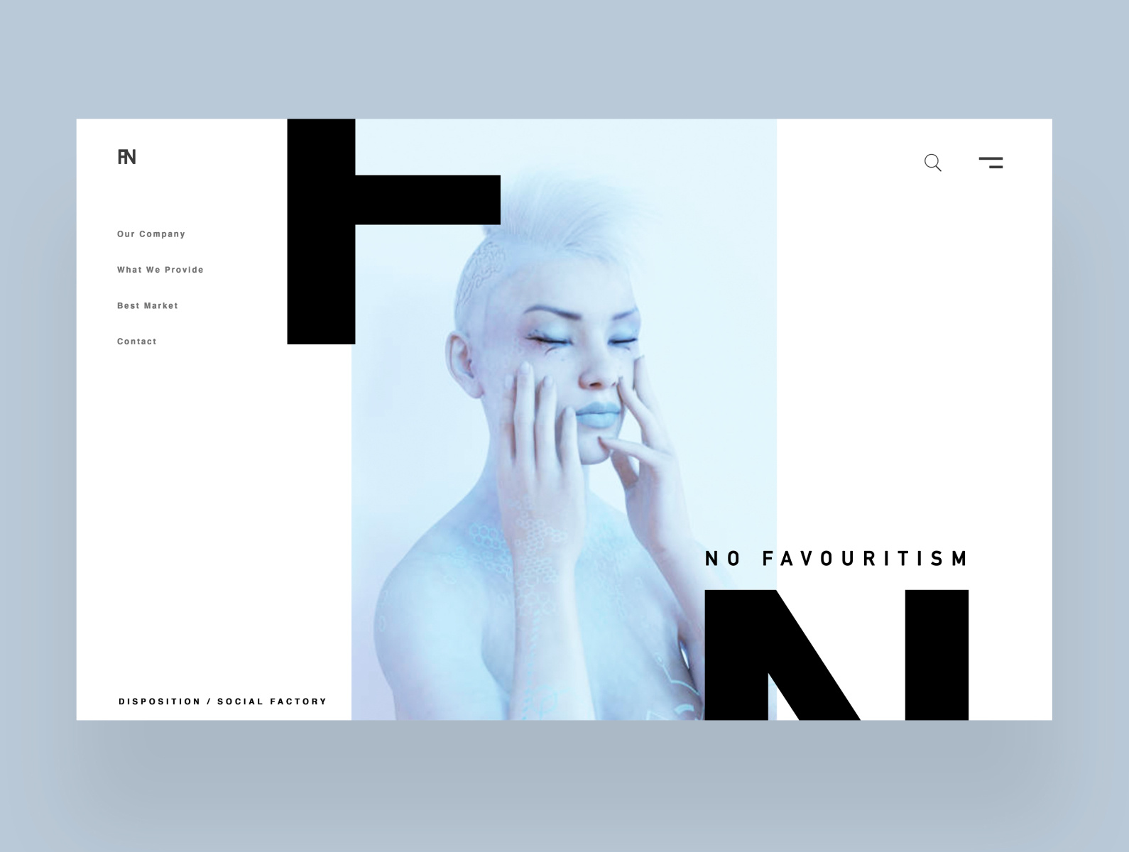 No Favourtism Ui Design Concept by Duane Levi Smith on Dribbble