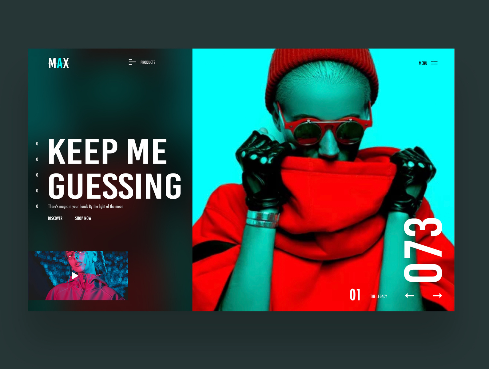 Keep Me Guessing by Duane Levi Smith on Dribbble