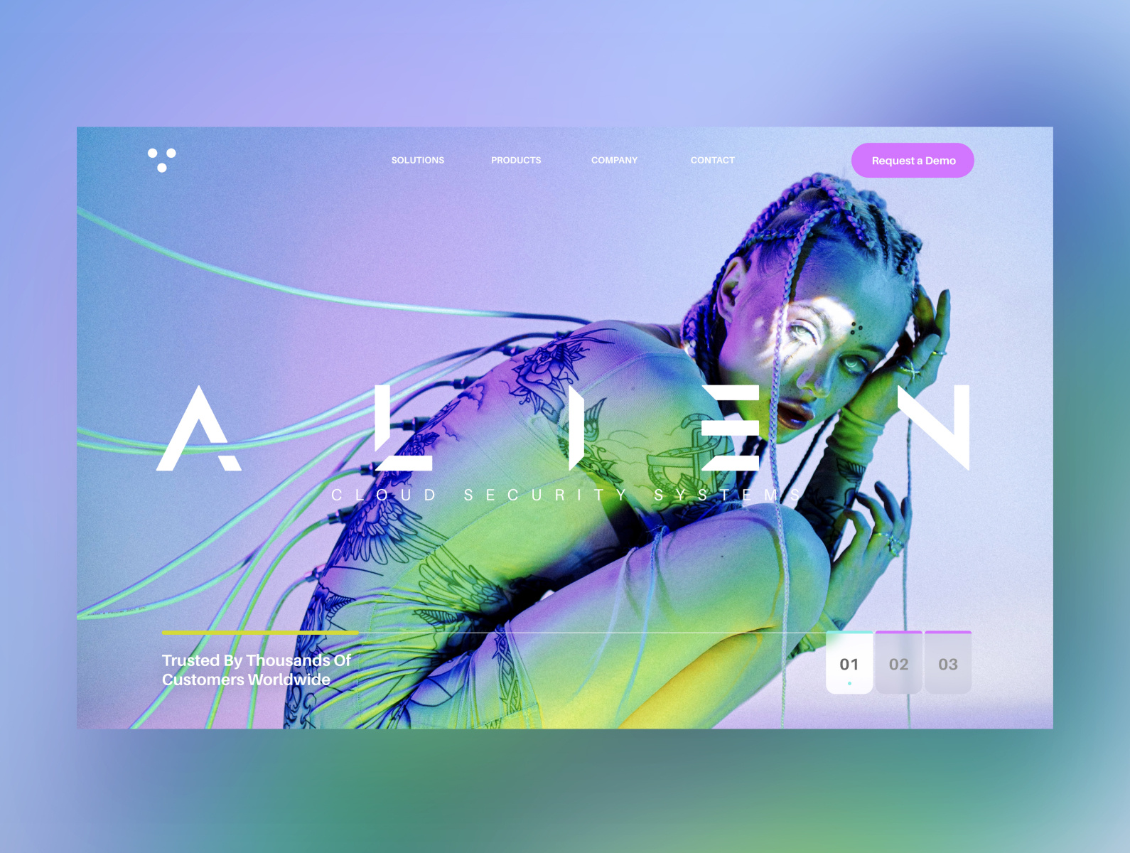 Alien Cloud Security Systems Ui Design Concept by Duane Levi Smith on ...
