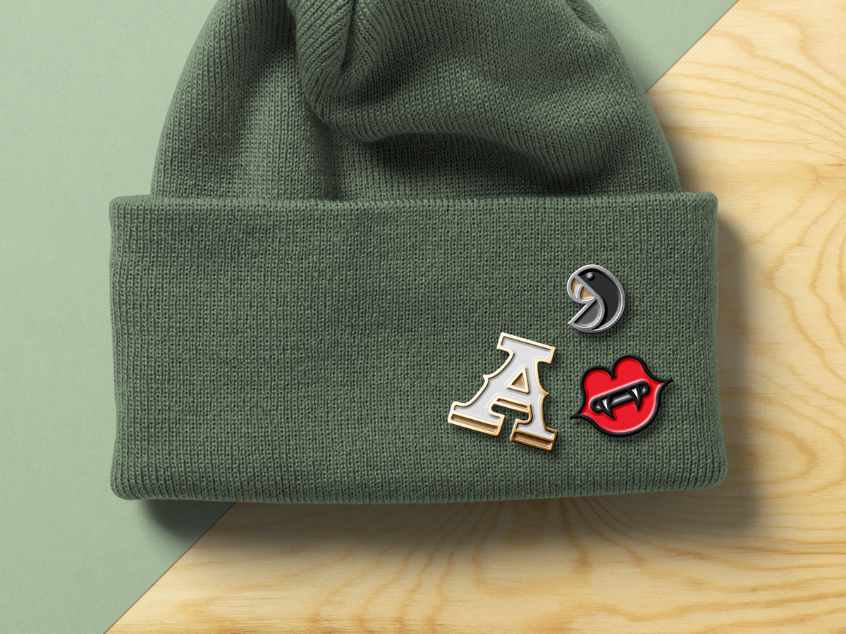 Enamel Pin Mockups Premade Scene by Mr.Mockup™ on Dribbble