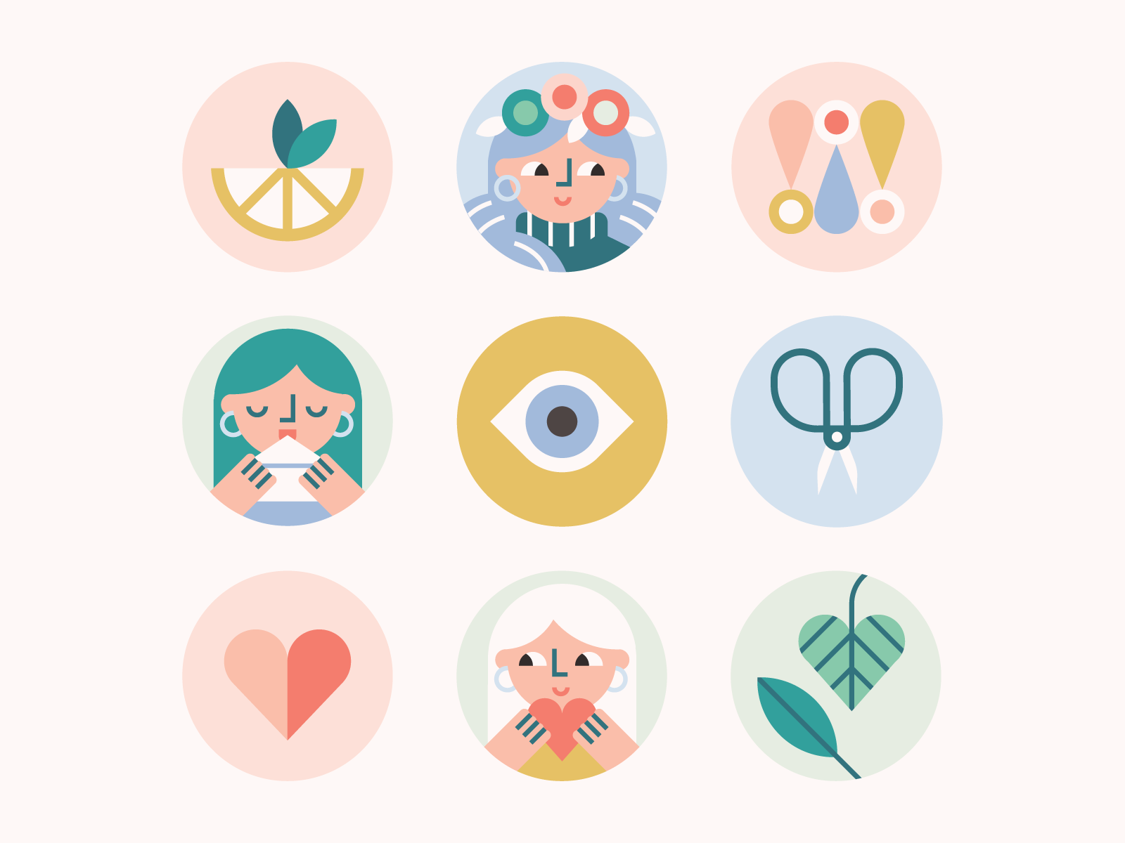 Stickers for my shop in the works by Sara Nicely on Dribbble