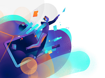 Tech Startup Design by Hurca!™ for Hiwow on Dribbble