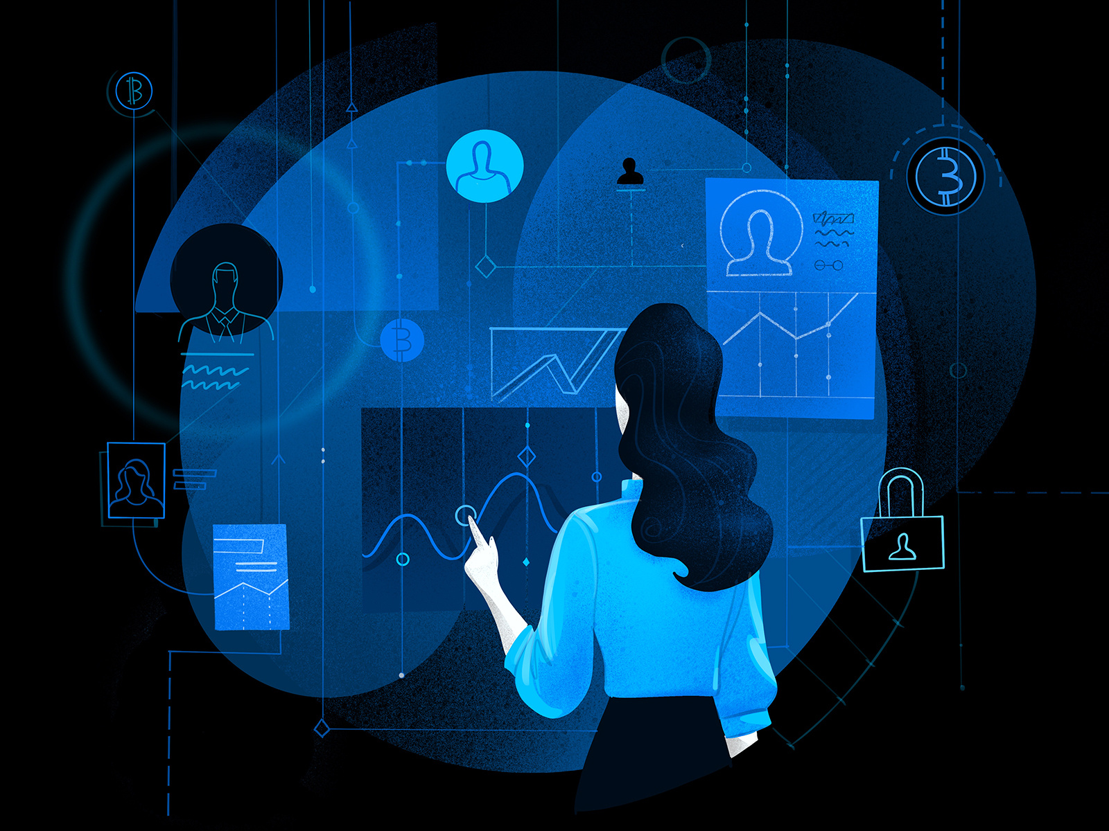 Client Data Protection by Hurca!™ for Hiwow on Dribbble