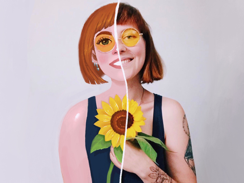 Toon me challenge by Tanya Bosyk on Dribbble