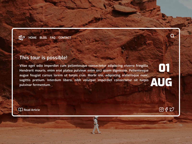 Website Concept by Seda Şen on Dribbble