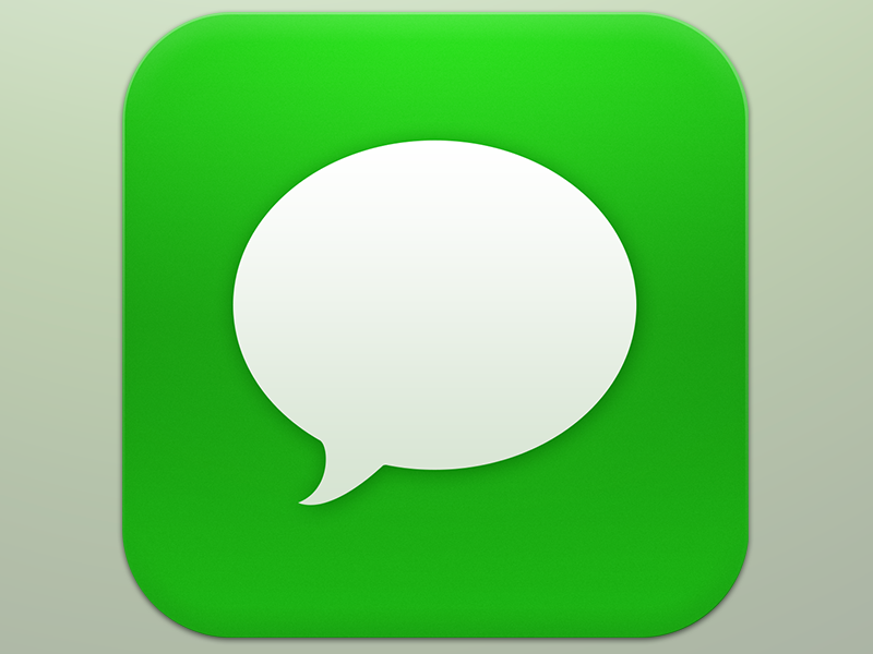 IOS 7 Messages Icon By Tim Green Dribbble
