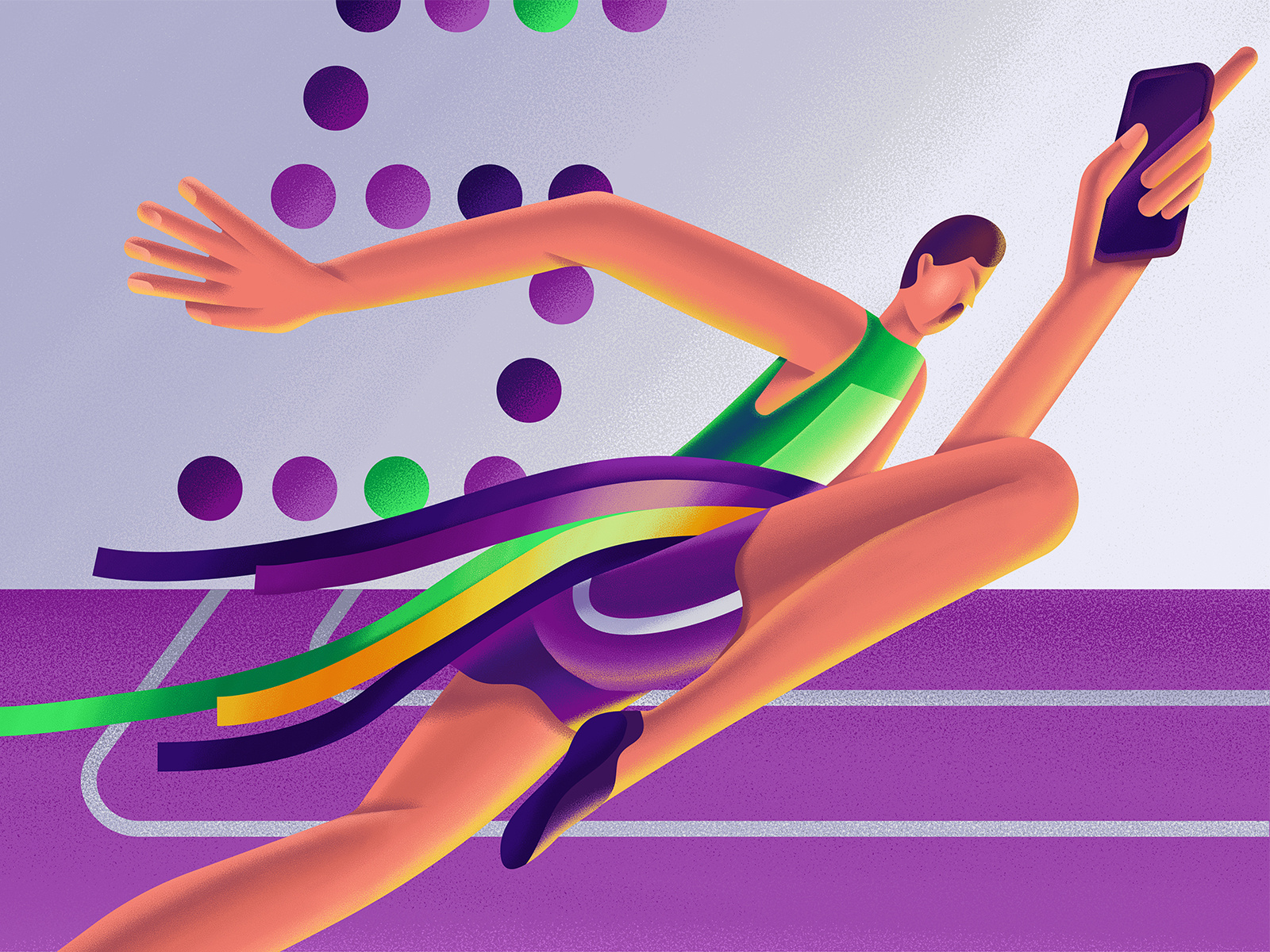 Run by Mary Maka on Dribbble