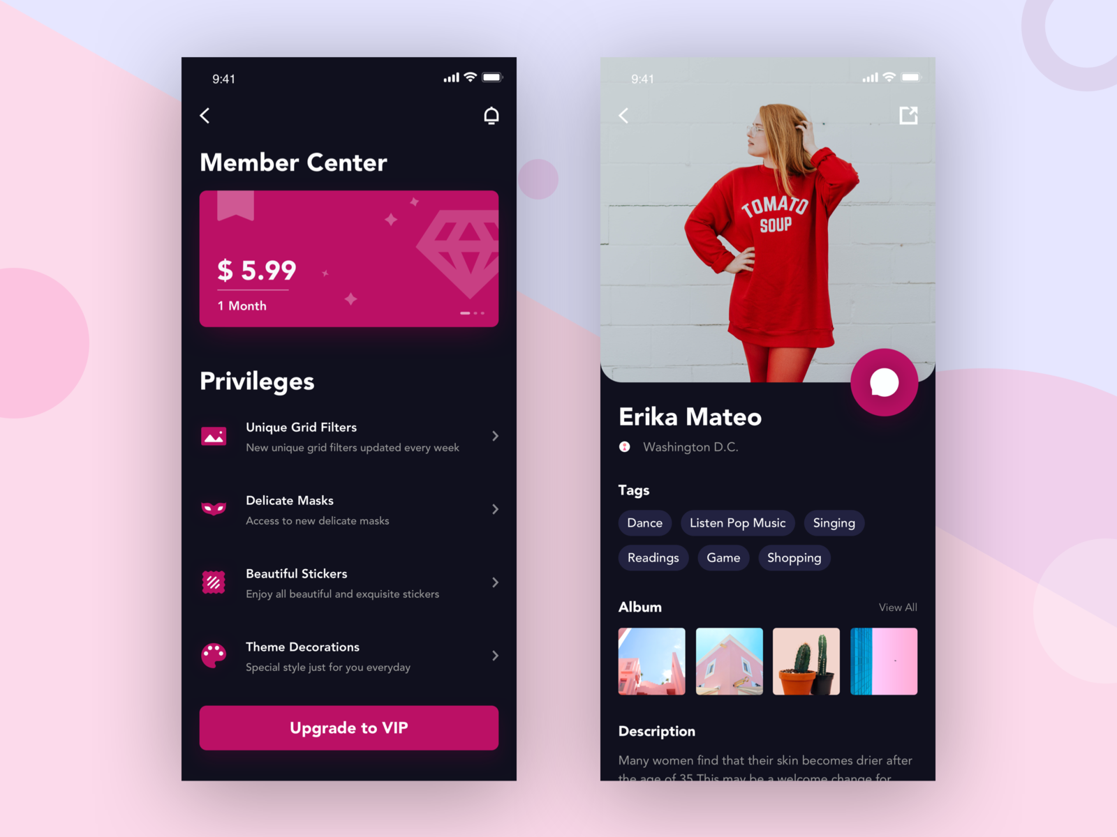 Member Purchase by Marvin on Dribbble