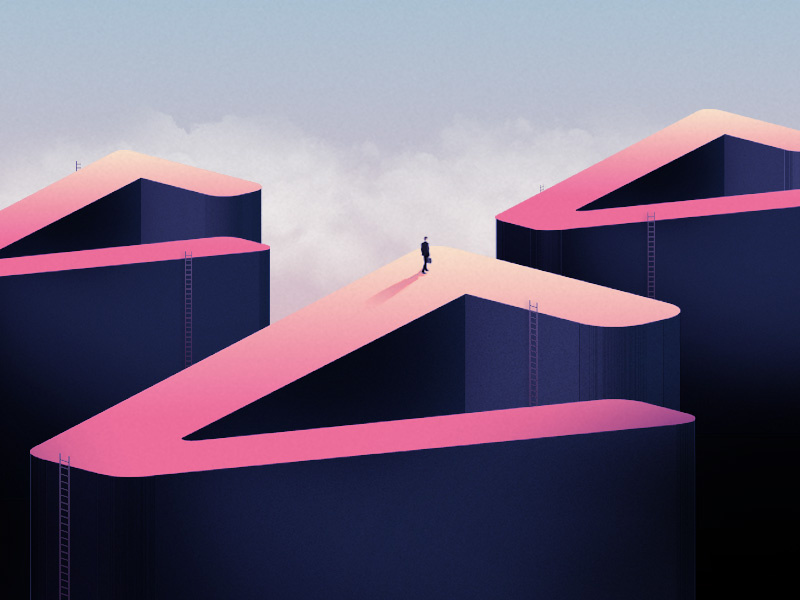 Experience Advantage poster design by Mahmoud Osama on Dribbble