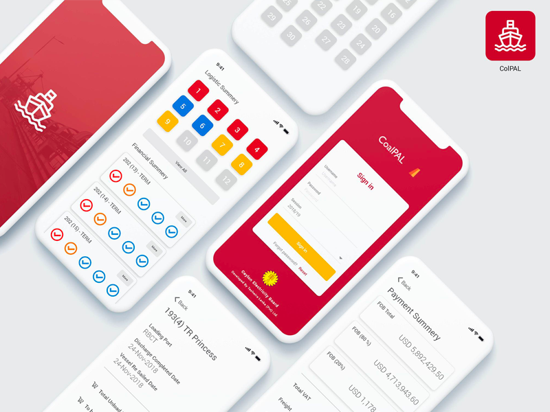 ColPAL Mobile App by Yasintha Perera on Dribbble