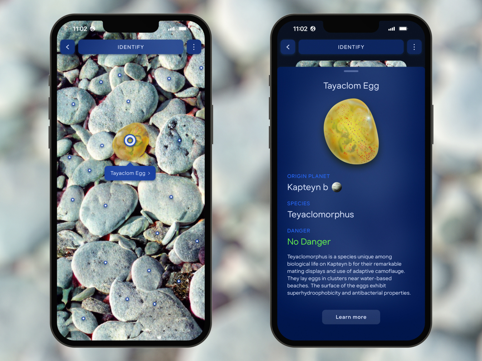 Alien object recognition app by Michael J Reedy on Dribbble