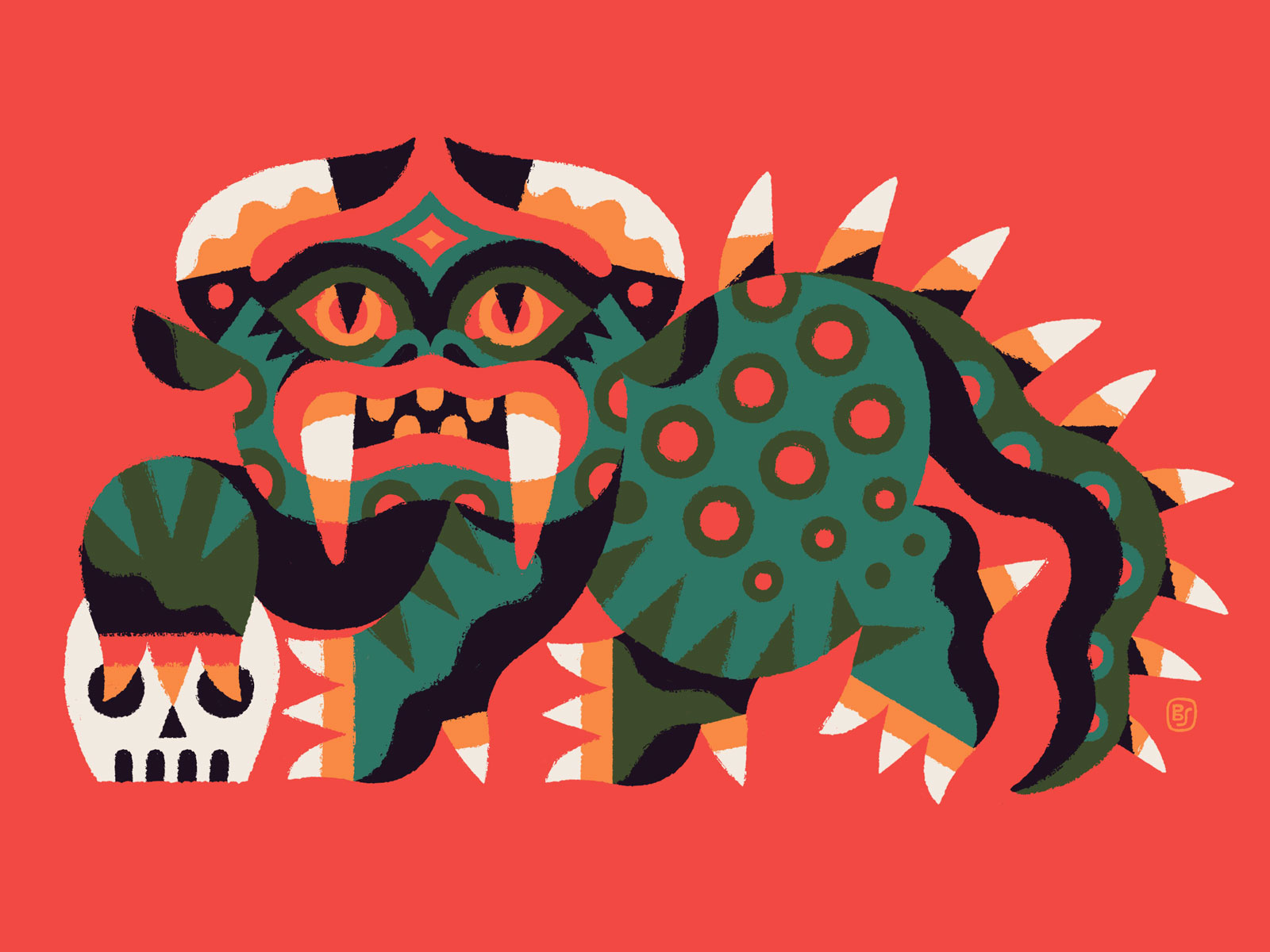 HODAG! by Brett Stenson on Dribbble