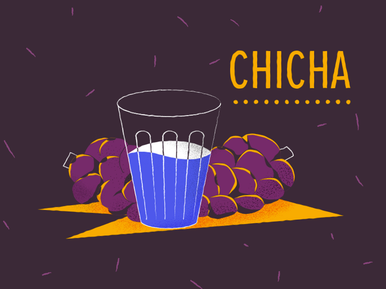 CHICHA DRINK by Ana Hill on Dribbble