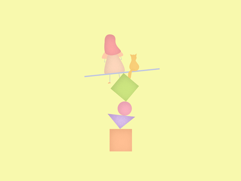 balance by Ekaterina on Dribbble