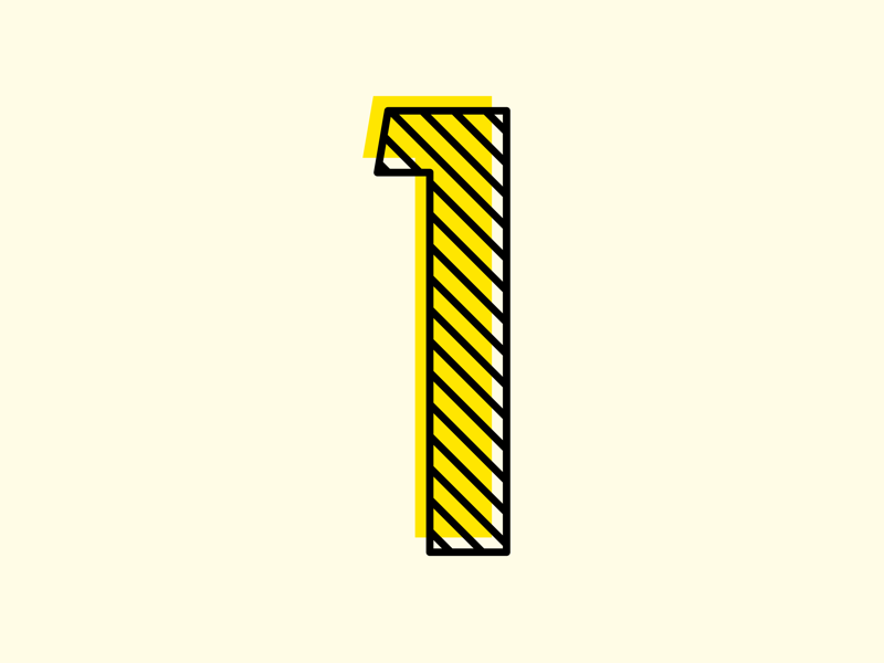 36 Days of Type I 1 by Nicky Krusch on Dribbble