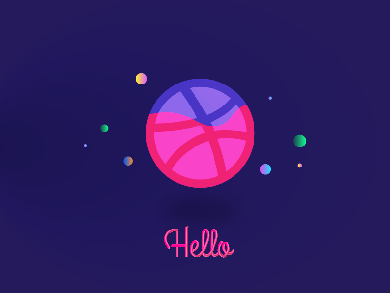 dribble first shot by Anil Aloysius on Dribbble