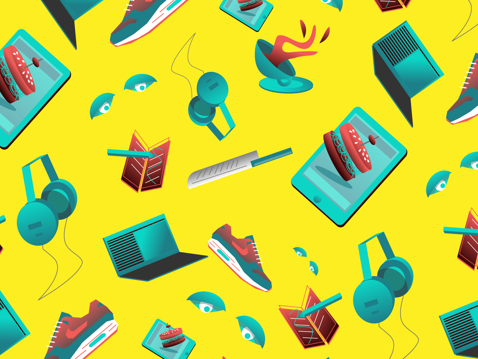 Personal Pattern by Jeff Macpherson on Dribbble